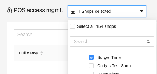 POS Employee Management in Oneview – Grubhub for Campus Guides